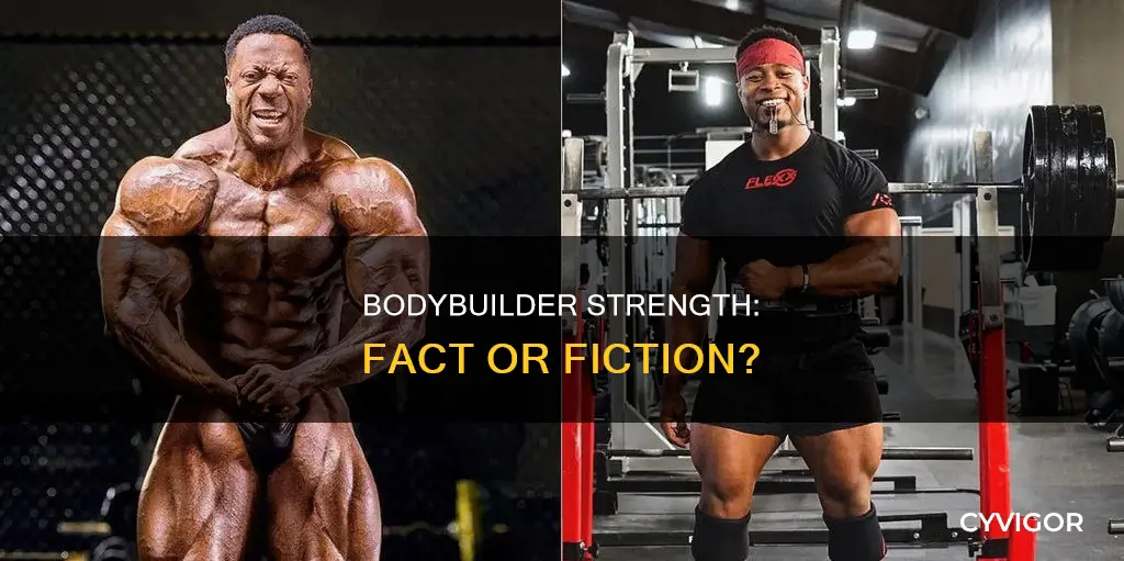Bodybuilder Strength: Fact Or Fiction? | CyVigor