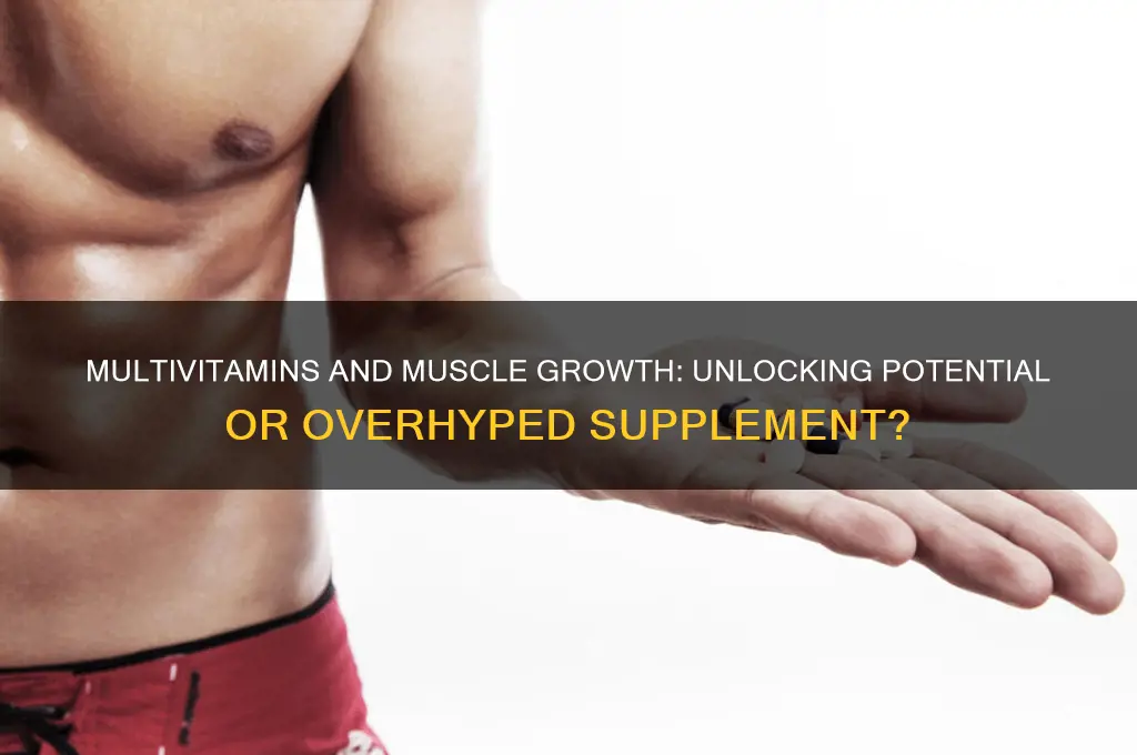 Multivitamins And Muscle Growth: Unlocking Potential Or Overhyped ...