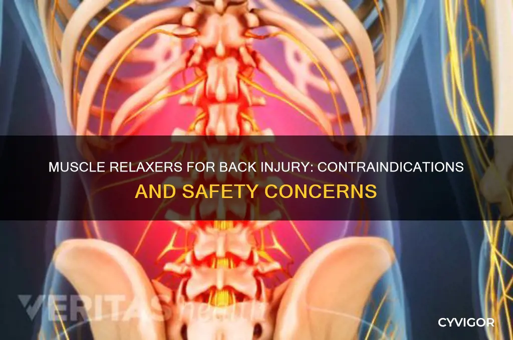 Muscle Relaxers For Back Injury: Contraindications And Safety Concerns ...