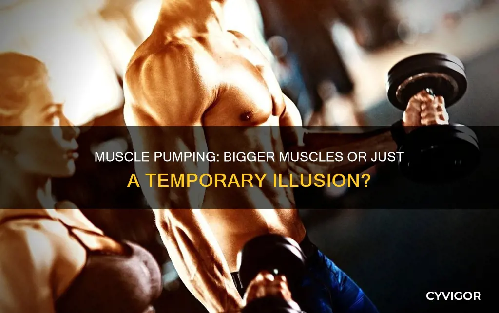 Muscle Pumping: Bigger Muscles Or Just A Temporary Illusion? | CyVigor