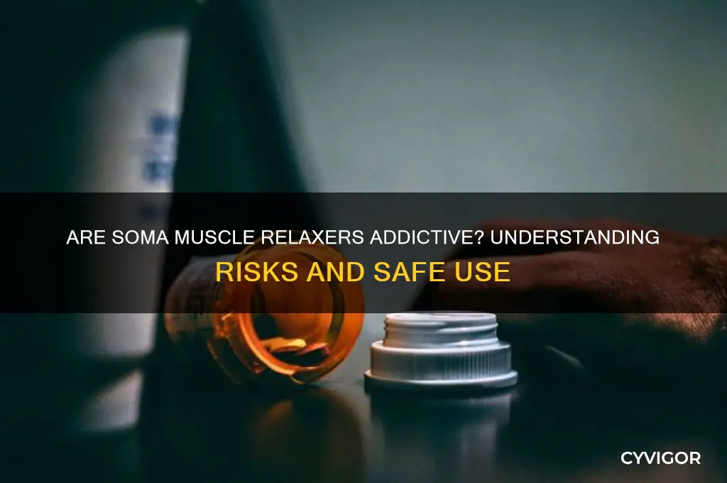 Are Soma Muscle Relaxers Addictive? Understanding Risks And Safe Use ...