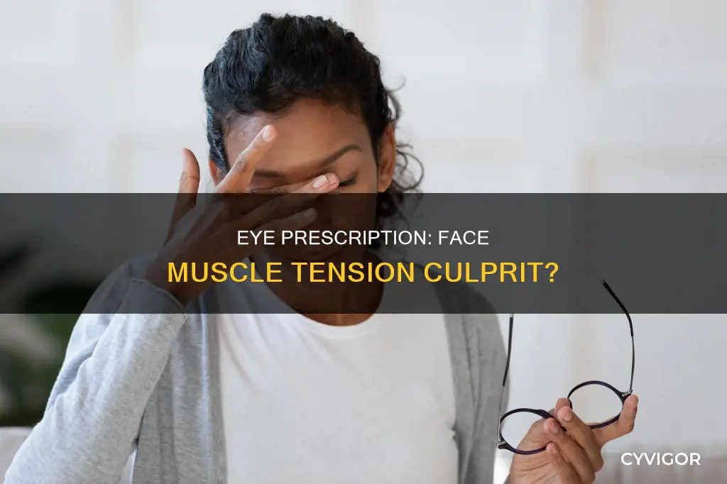 Eye Prescription: Face Muscle Tension Culprit? | CyVigor