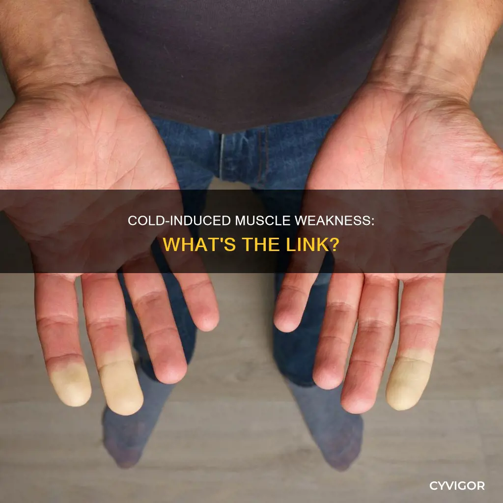 Cold-Induced Muscle Weakness: What's The Link? | CyVigor