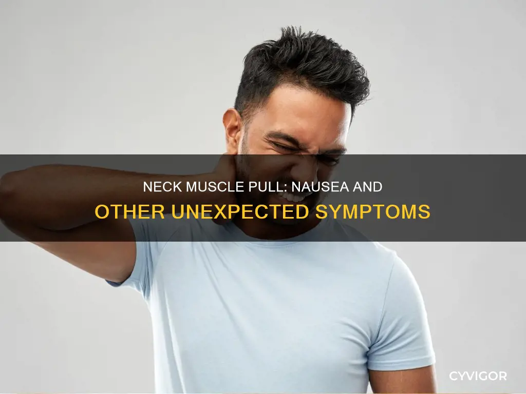 Neck Muscle Pull: Nausea And Other Unexpected Symptoms | CyVigor
