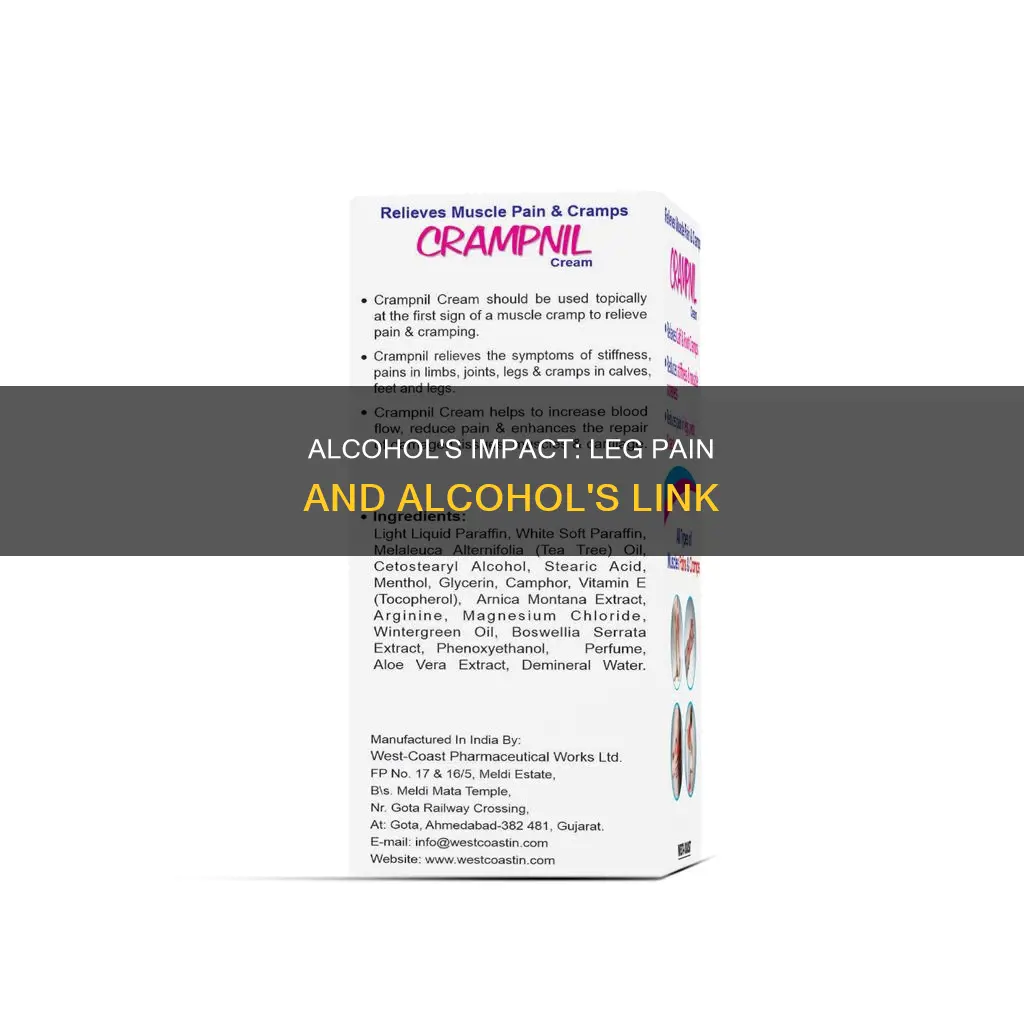 Alcohol's Impact: Leg Pain And Alcohol's Link | CyVigor