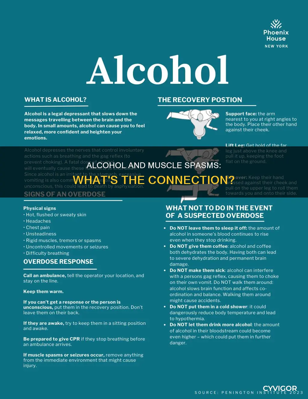 Alcohol And Muscle Spasms: What's The Connection? | CyVigor