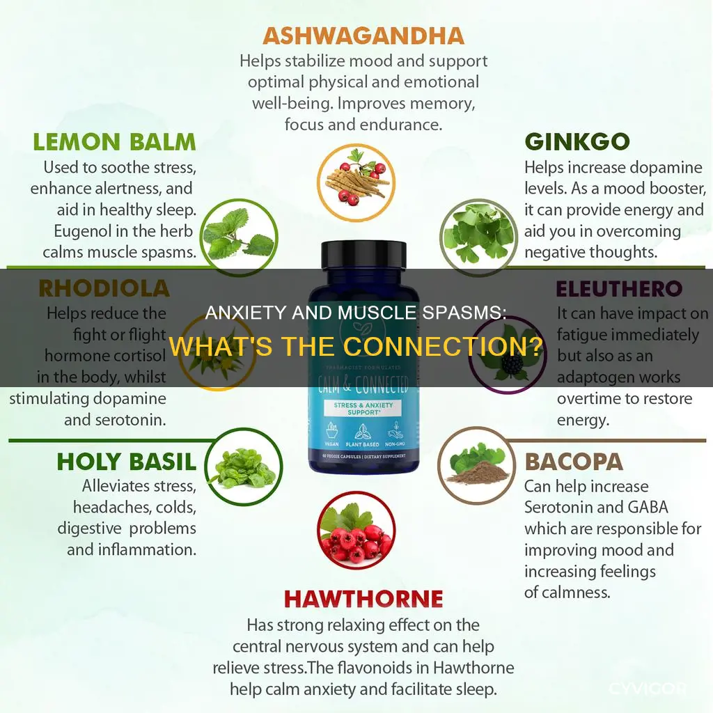 Anxiety And Muscle Spasms: What's The Connection? | CyVigor