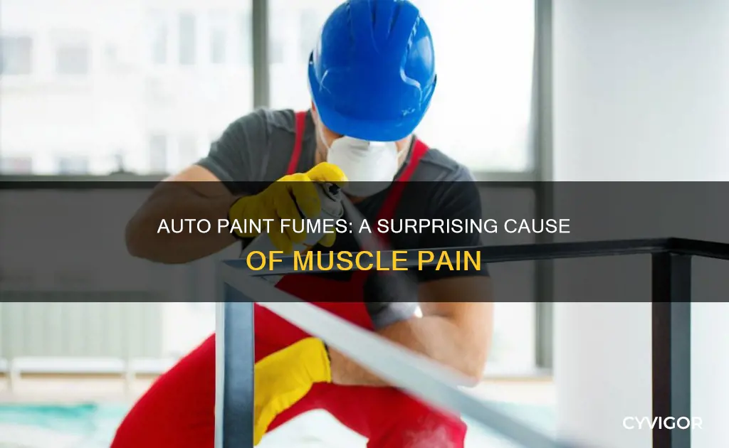Auto Paint Fumes: A Surprising Cause Of Muscle Pain | CyVigor