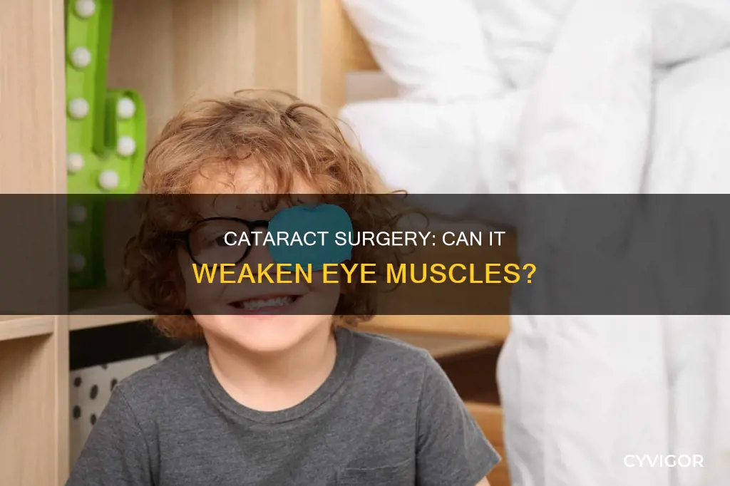 Cataract Surgery: Can It Weaken Eye Muscles? | CyVigor