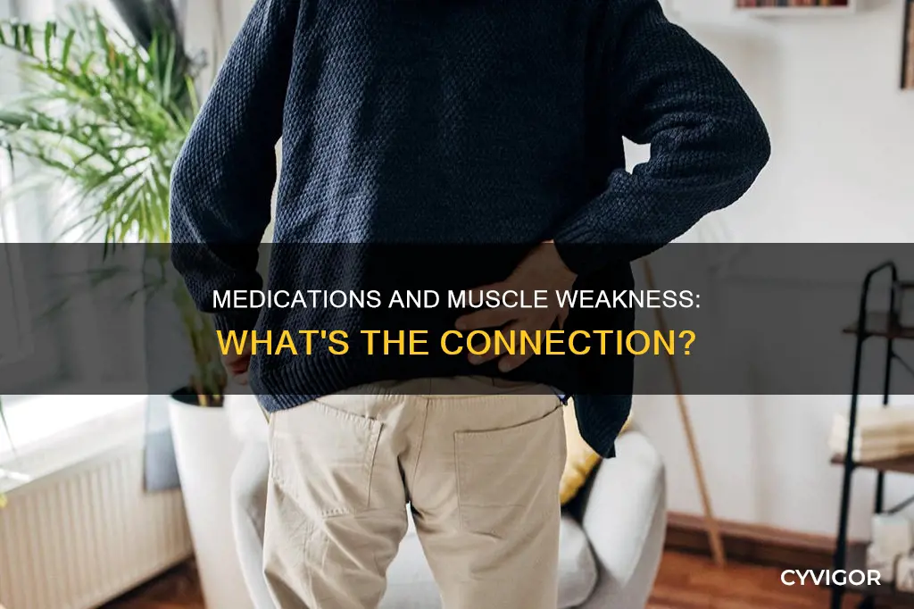Medications And Muscle Weakness: What's The Connection? | CyVigor