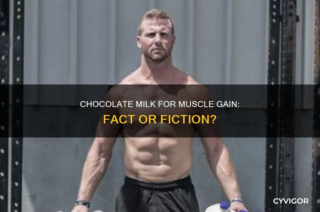 Chocolate Milk For Muscle Gain: Fact Or Fiction? | CyVigor