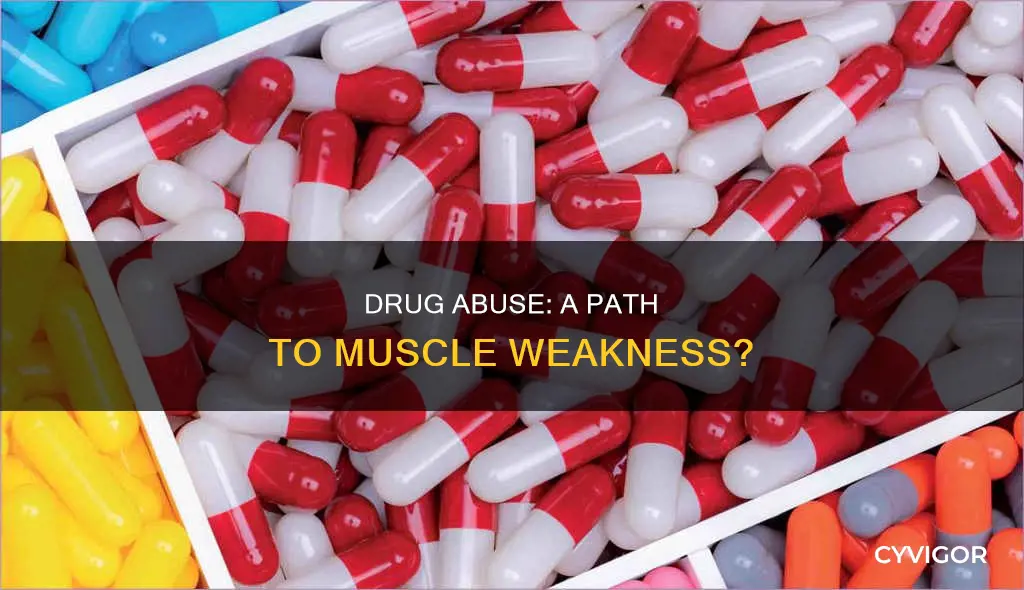 Drug Abuse: A Path To Muscle Weakness? | CyVigor