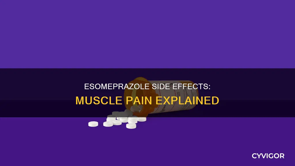 Esomeprazole Side Effects: Muscle Pain Explained | CyVigor
