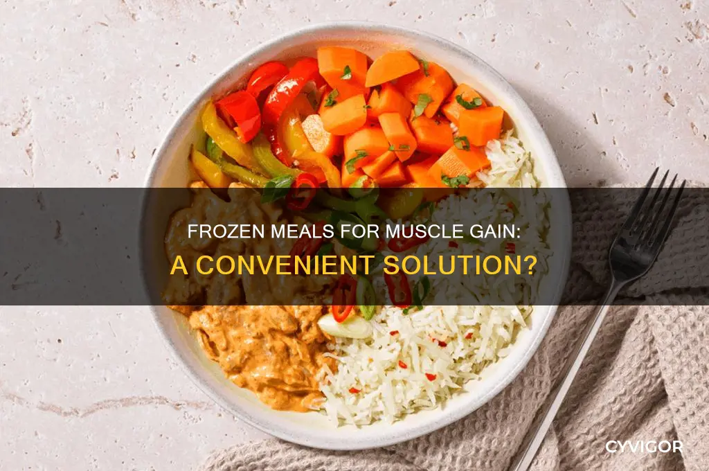 Frozen Meals For Muscle Gain: A Convenient Solution? | CyVigor