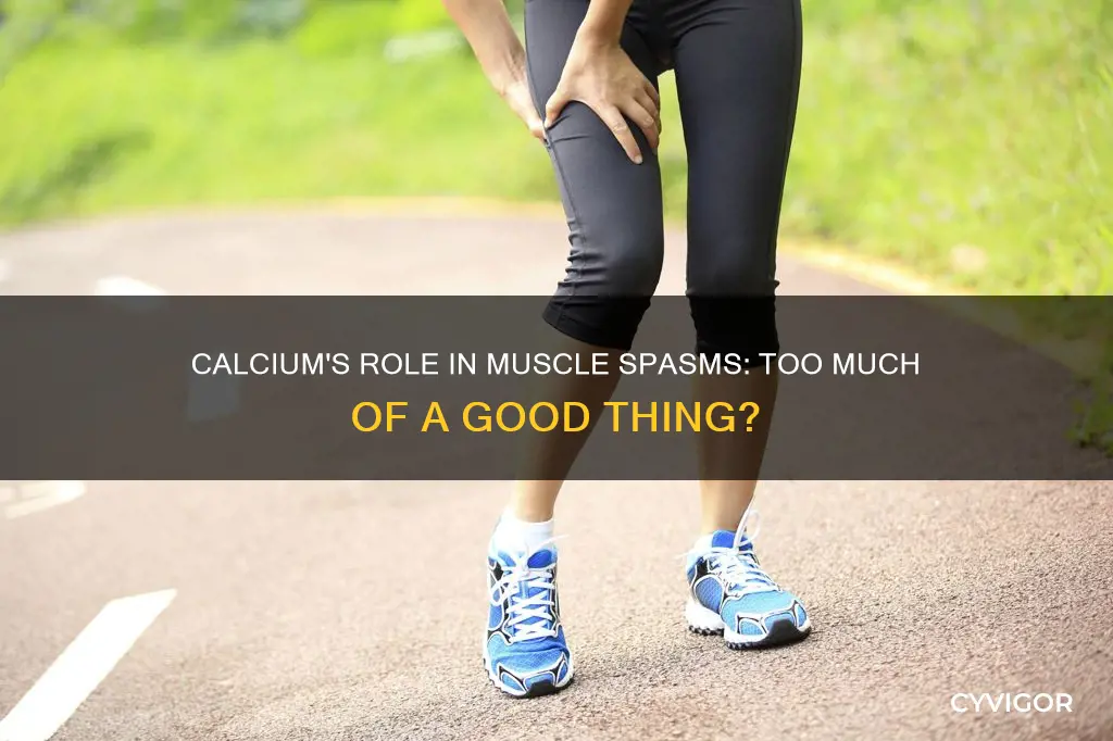 Calcium's Role In Muscle Spasms: Too Much Of A Good Thing? | CyVigor
