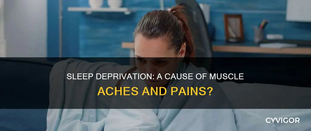 Sleep Deprivation: A Cause Of Muscle Aches And Pains? | CyVigor