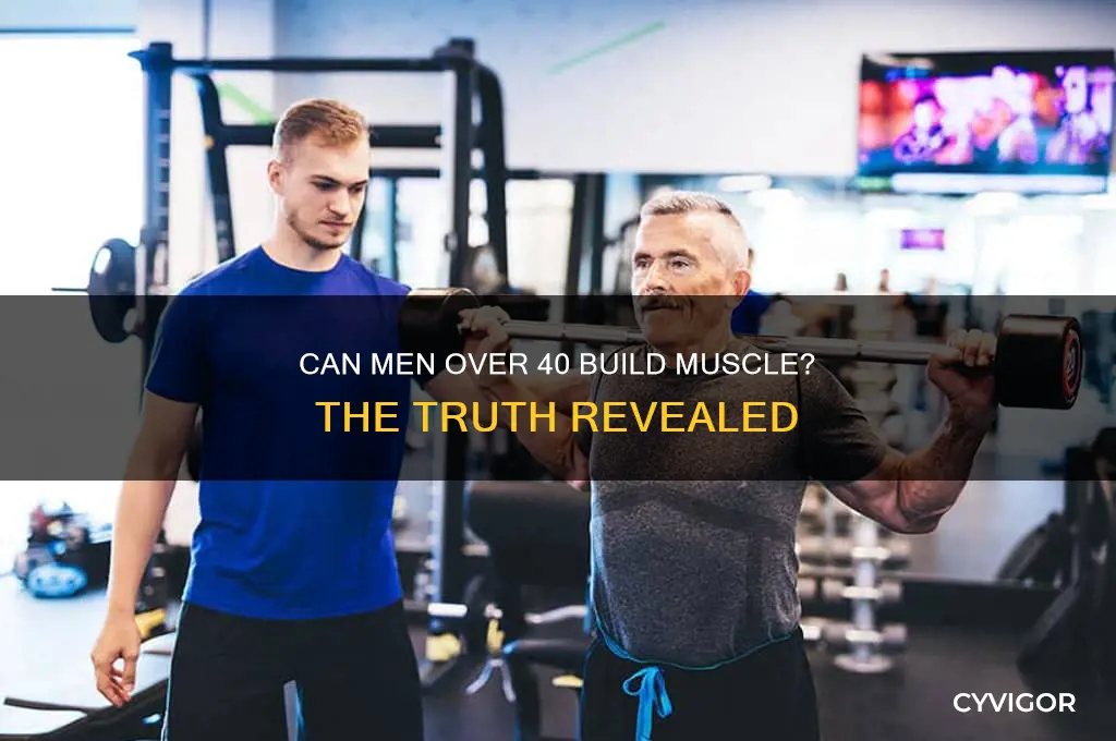 Can Men Over 40 Build Muscle? The Truth Revealed | CyVigor