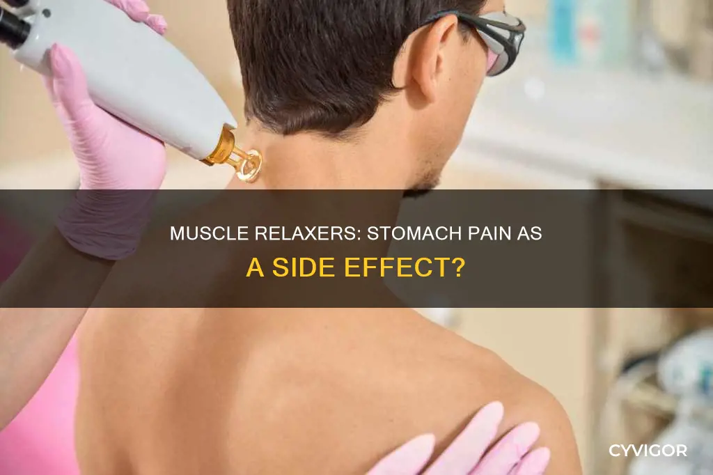 Muscle Relaxers: Stomach Pain As A Side Effect? | CyVigor
