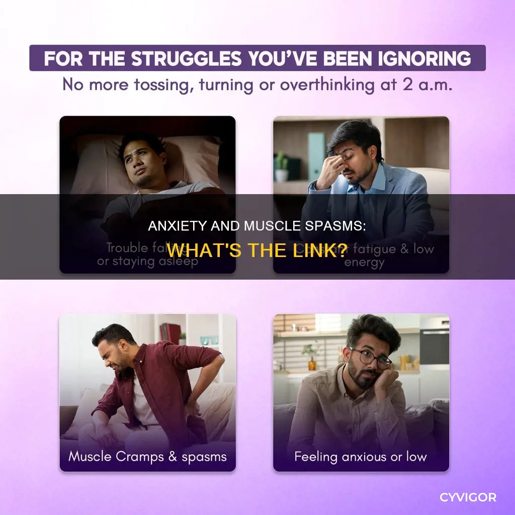 Anxiety And Muscle Spasms: What's The Link? | CyVigor