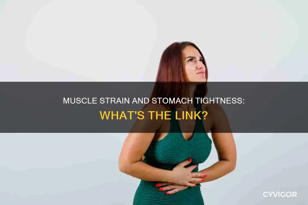 Muscle Strain And Stomach Tightness: What's The Link? | CyVigor