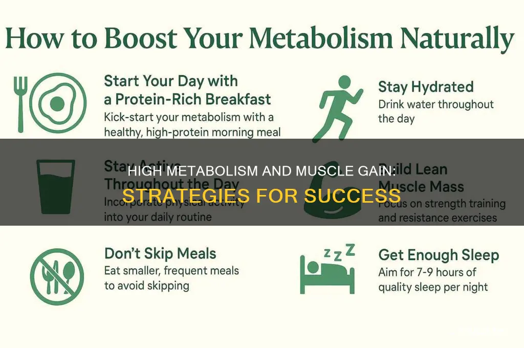 High Metabolism And Muscle Gain: Strategies For Success | CyVigor