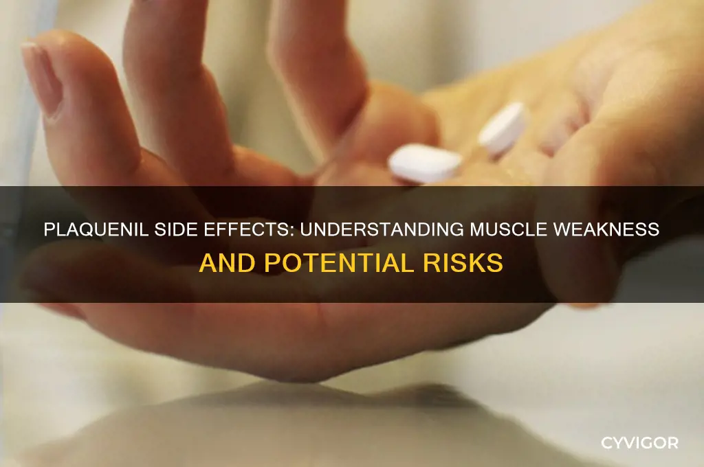Plaquenil Side Effects: Understanding Muscle Weakness And Potential ...