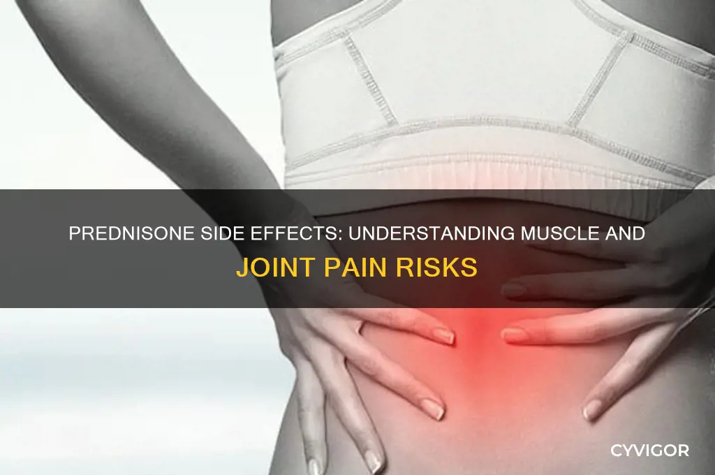 Prednisone Side Effects: Understanding Muscle And Joint Pain Risks ...