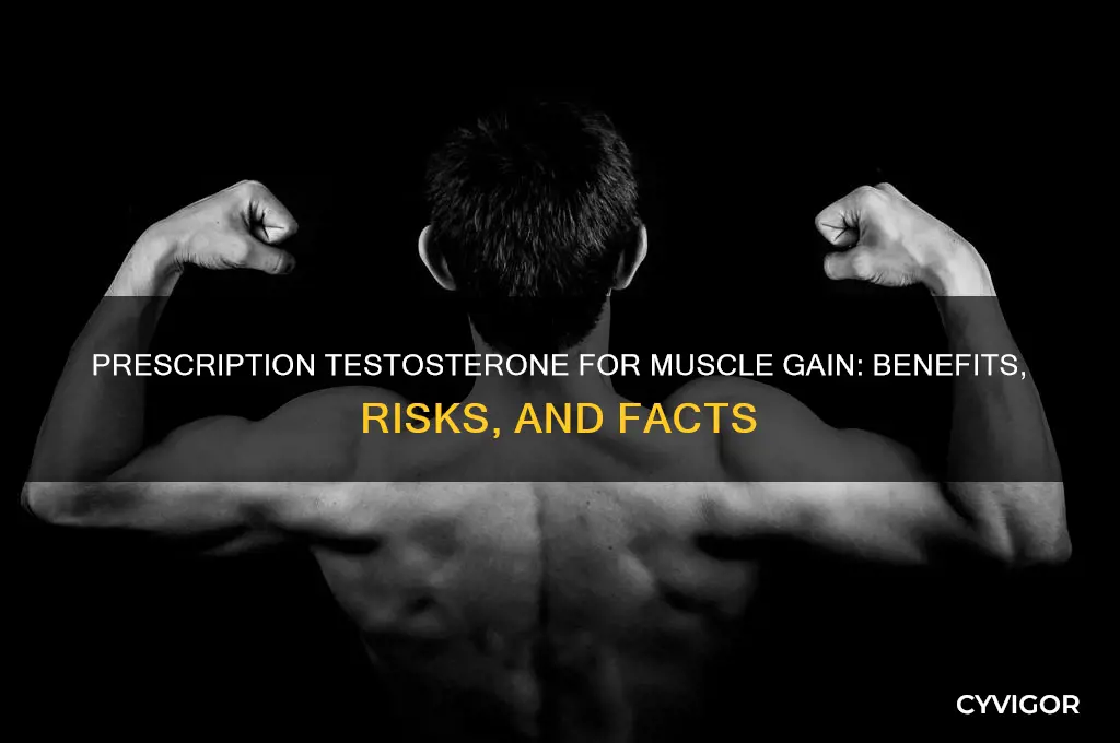 Prescription Testosterone For Muscle Gain: Benefits, Risks, And Facts ...