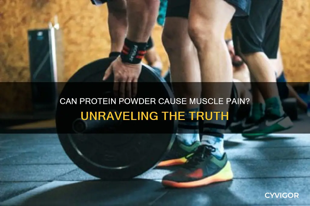 Can Protein Powder Cause Muscle Pain? Unraveling The Truth | CyVigor