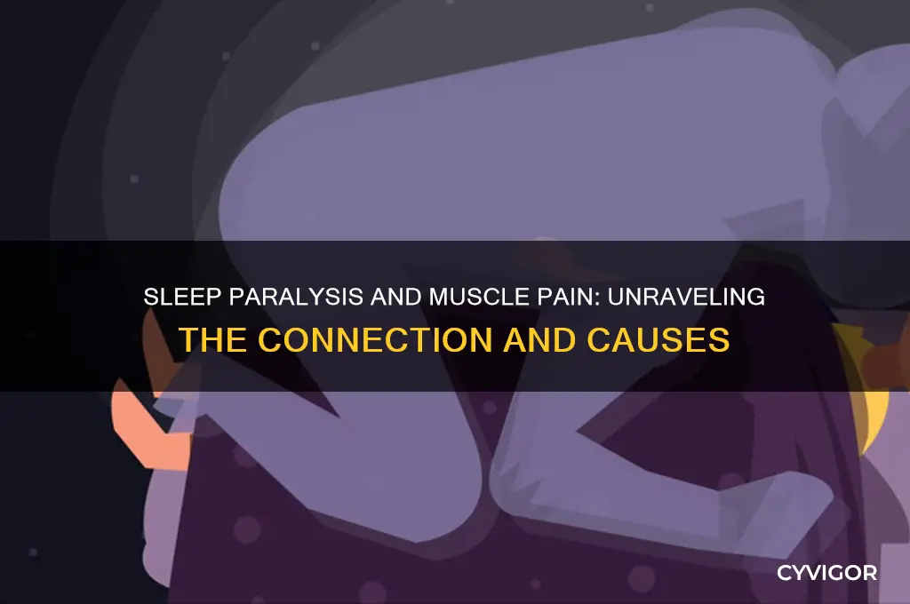 Sleep Paralysis And Muscle Pain: Unraveling The Connection And Causes ...