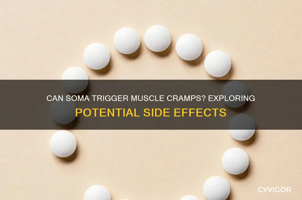 Can Soma Trigger Muscle Cramps? Exploring Potential Side Effects | CyVigor