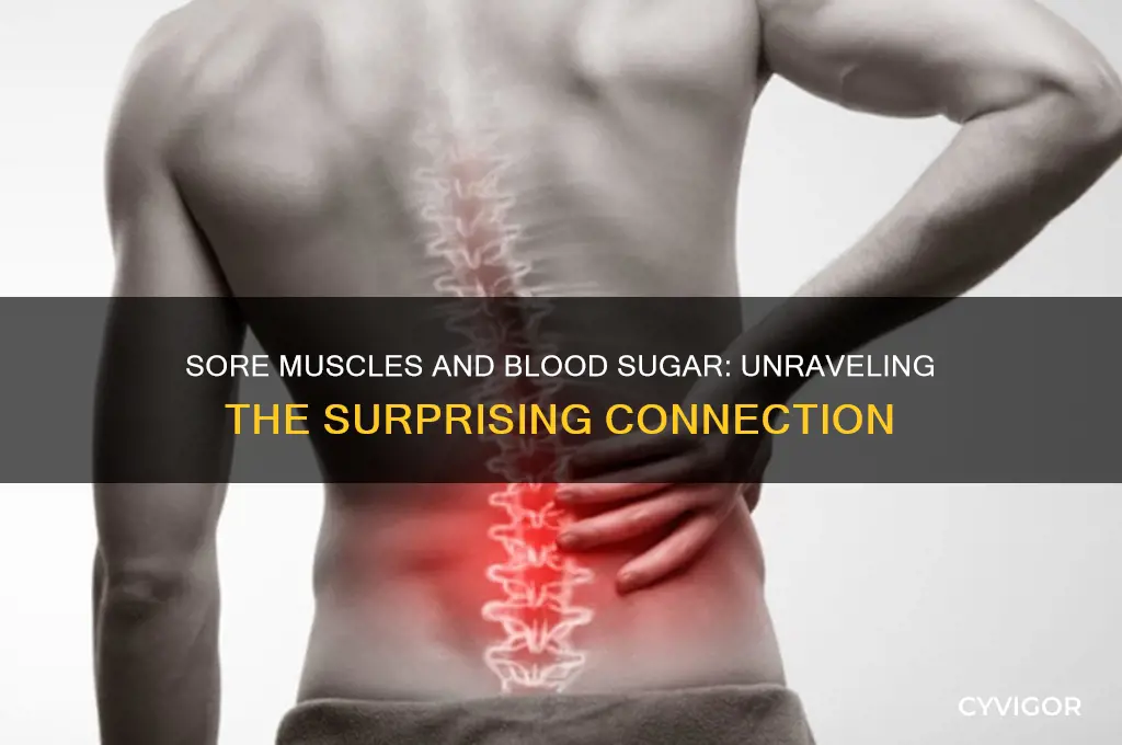 Sore Muscles And Blood Sugar: Unraveling The Surprising Connection ...
