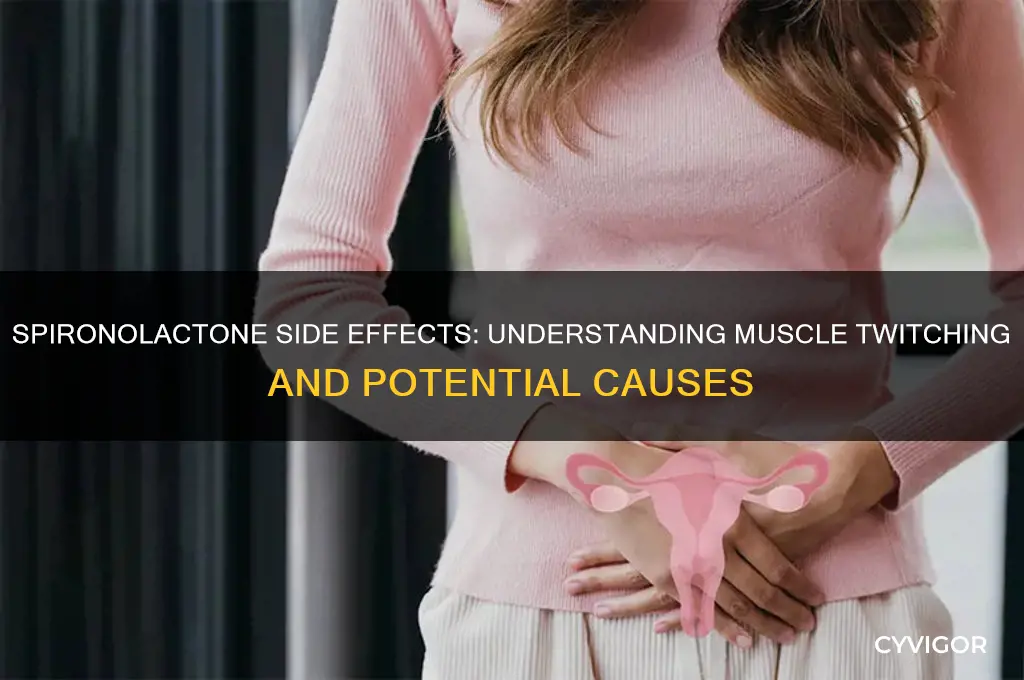Spironolactone Side Effects: Understanding Muscle Twitching And ...