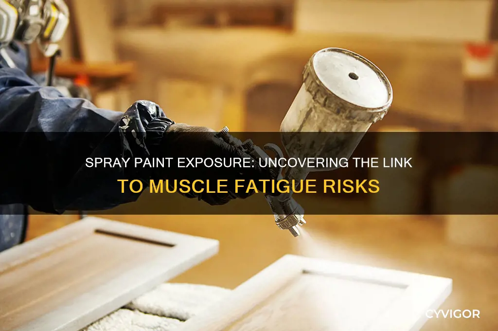 Spray Paint Exposure: Uncovering The Link To Muscle Fatigue Risks | CyVigor
