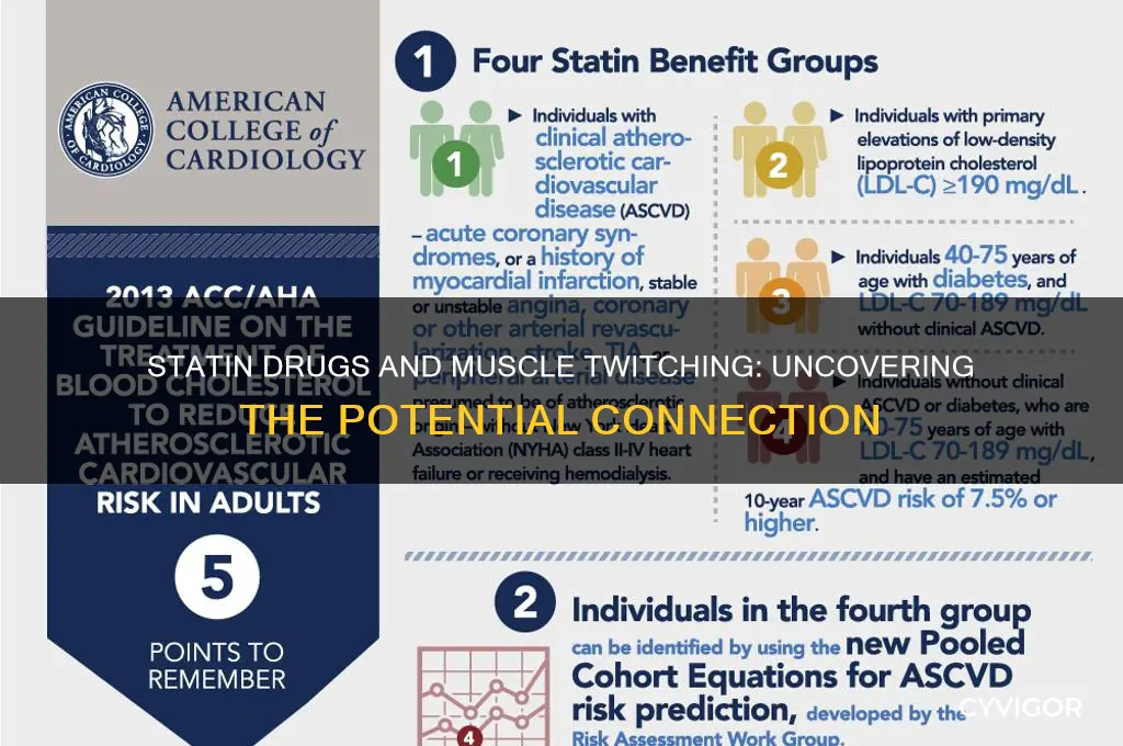 Statin Drugs And Muscle Twitching: Uncovering The Potential Connection ...