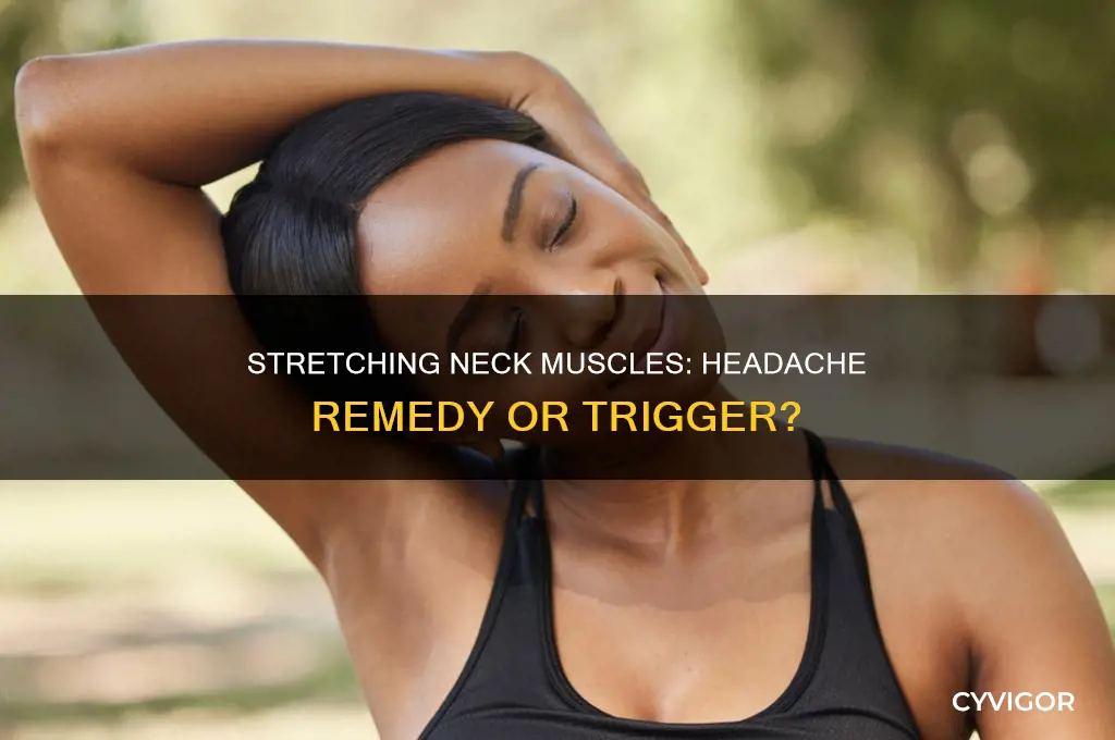 Stretching Neck Muscles: Headache Remedy Or Trigger? | CyVigor