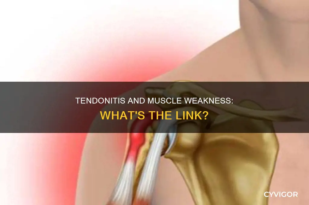 Tendonitis And Muscle Weakness: What's The Link? | CyVigor