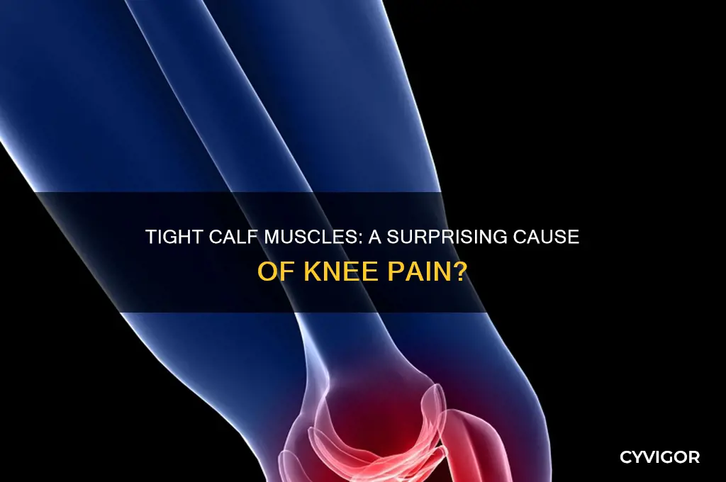 Tight Calf Muscles: A Surprising Cause Of Knee Pain? | CyVigor