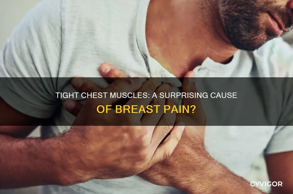 Tight Chest Muscles: A Surprising Cause Of Breast Pain? | CyVigor
