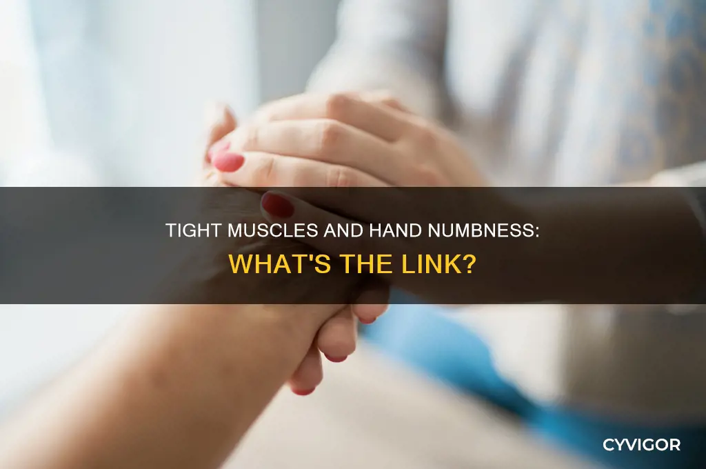 Tight Muscles And Hand Numbness: What's The Link? | CyVigor