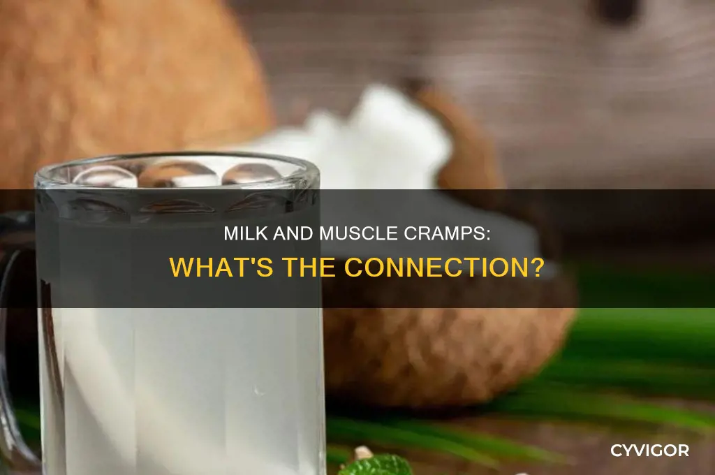 Milk And Muscle Cramps: What's The Connection? | CyVigor