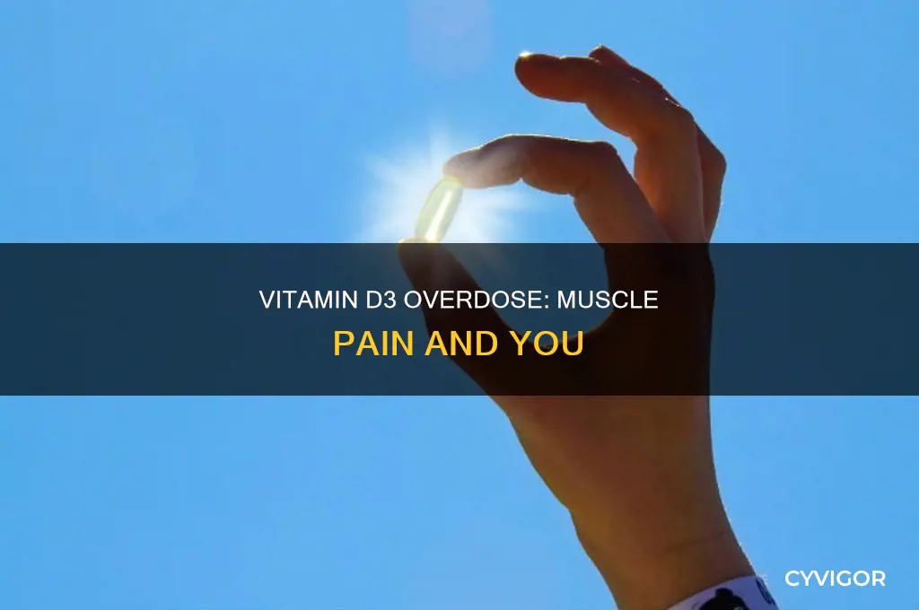 Vitamin D3 Overdose: Muscle Pain And You | CyVigor