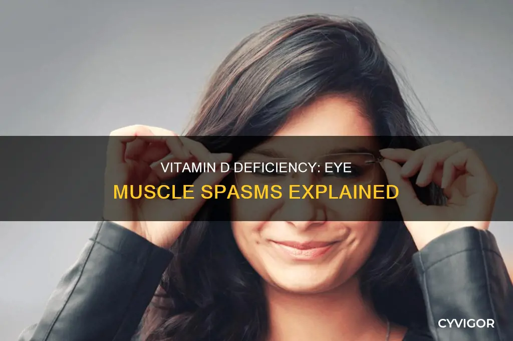 Vitamin D Deficiency: Eye Muscle Spasms Explained | CyVigor