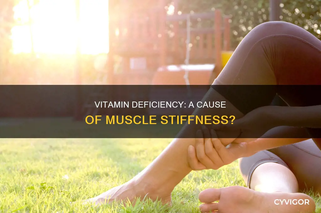 Vitamin Deficiency: A Cause Of Muscle Stiffness? | CyVigor