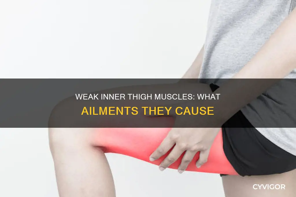 Weak Inner Thigh Muscles: What Ailments They Cause | CyVigor
