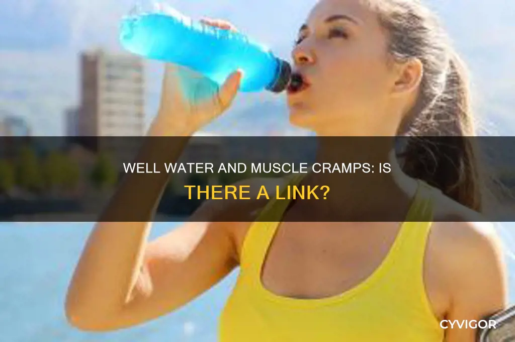 Well Water And Muscle Cramps: Is There A Link? | CyVigor
