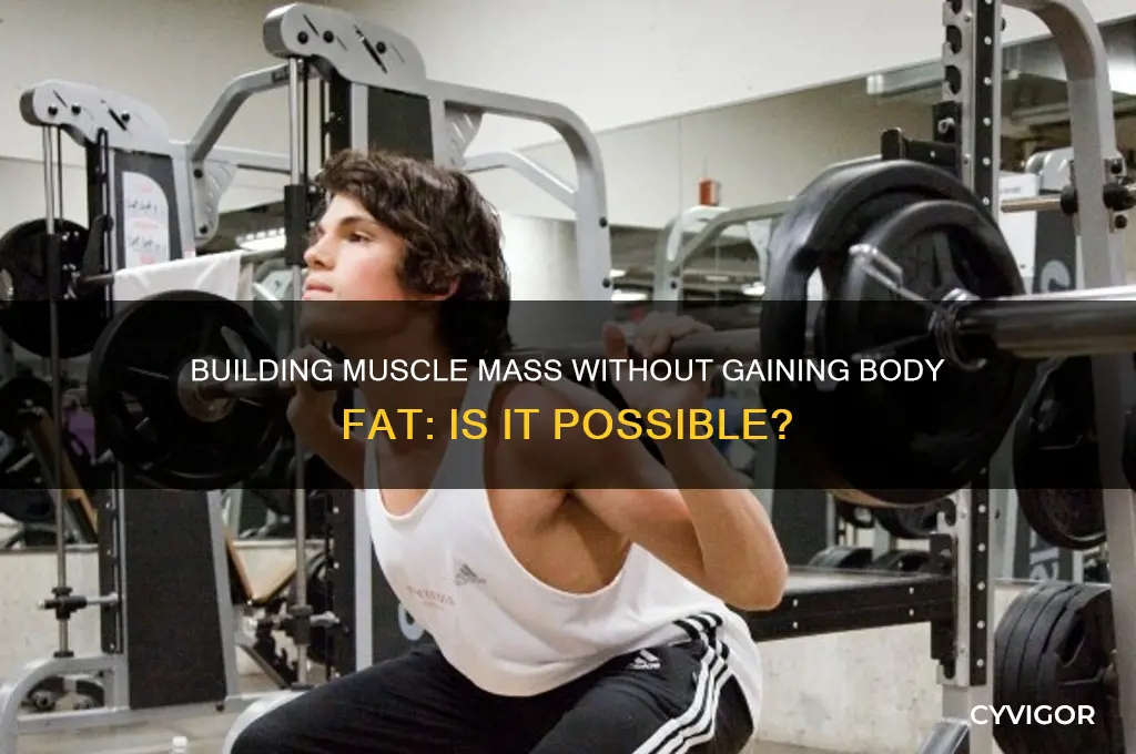 Building Muscle Mass Without Gaining Body Fat: Is It Possible? | CyVigor
