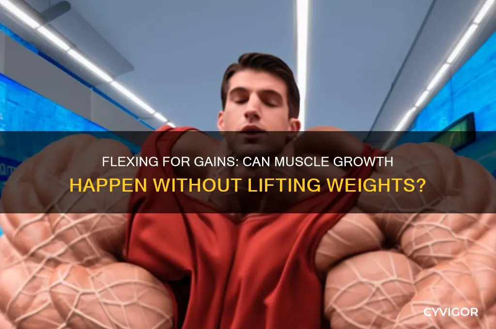 Flexing For Gains: Can Muscle Growth Happen Without Lifting Weights ...