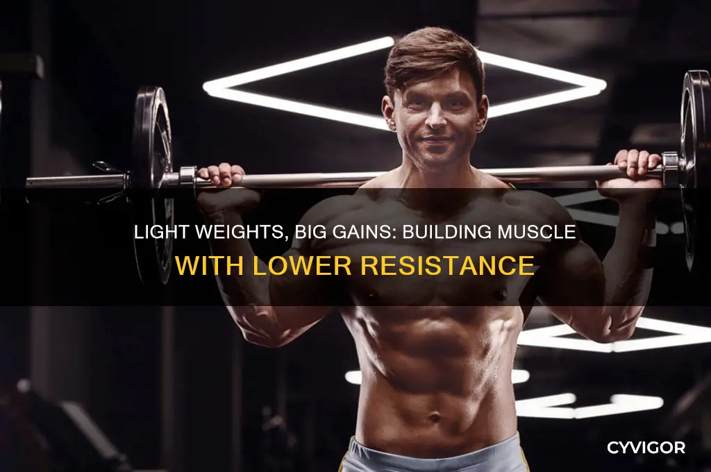 Light Weights, Big Gains: Building Muscle With Lower Resistance | CyVigor