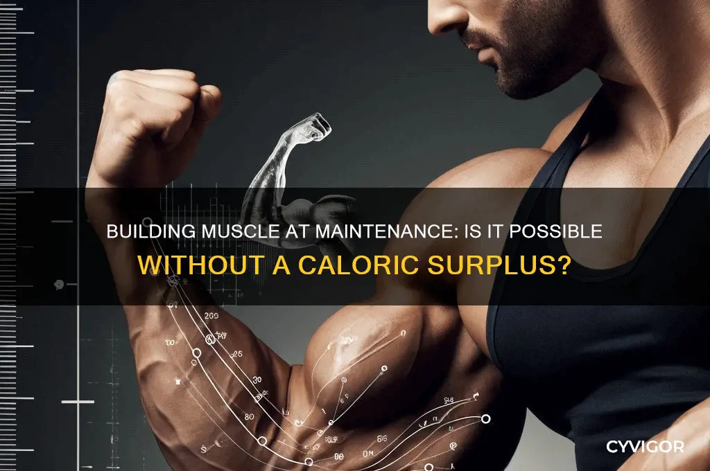 Building Muscle At Maintenance: Is It Possible Without A Caloric ...